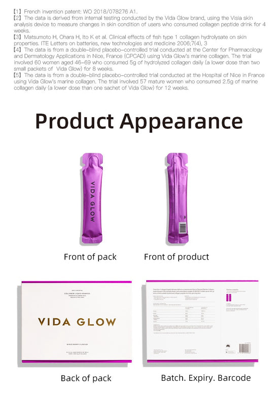 【NEW】Vida Glow Collagen Liquid - Intensive collagen supplementation ...
